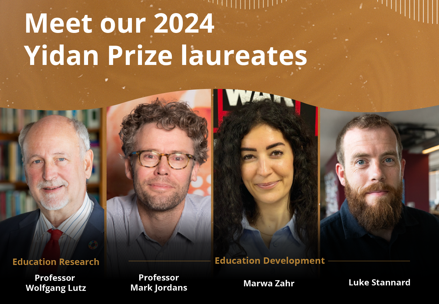 Introducing our 2024 Yidan Prize laureates